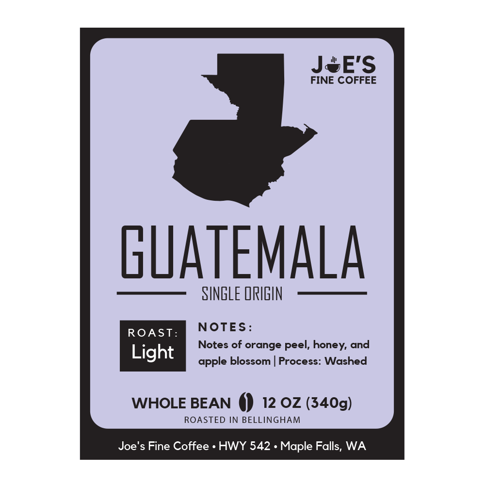 Guatemala- Single Origin | Joe's Fine Coffee : Coffee, Sandwiches ...